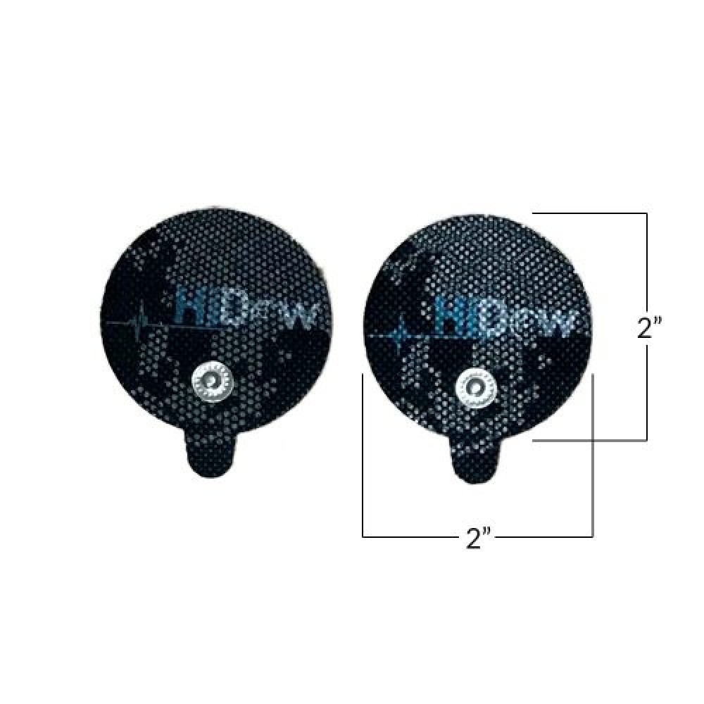 HiDow Electrodes Replacement Pads Large Round Shaped