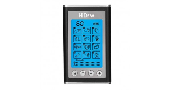 HiDow XPD-12 Modes TENS Unit Muscle Stimulator EMS Device